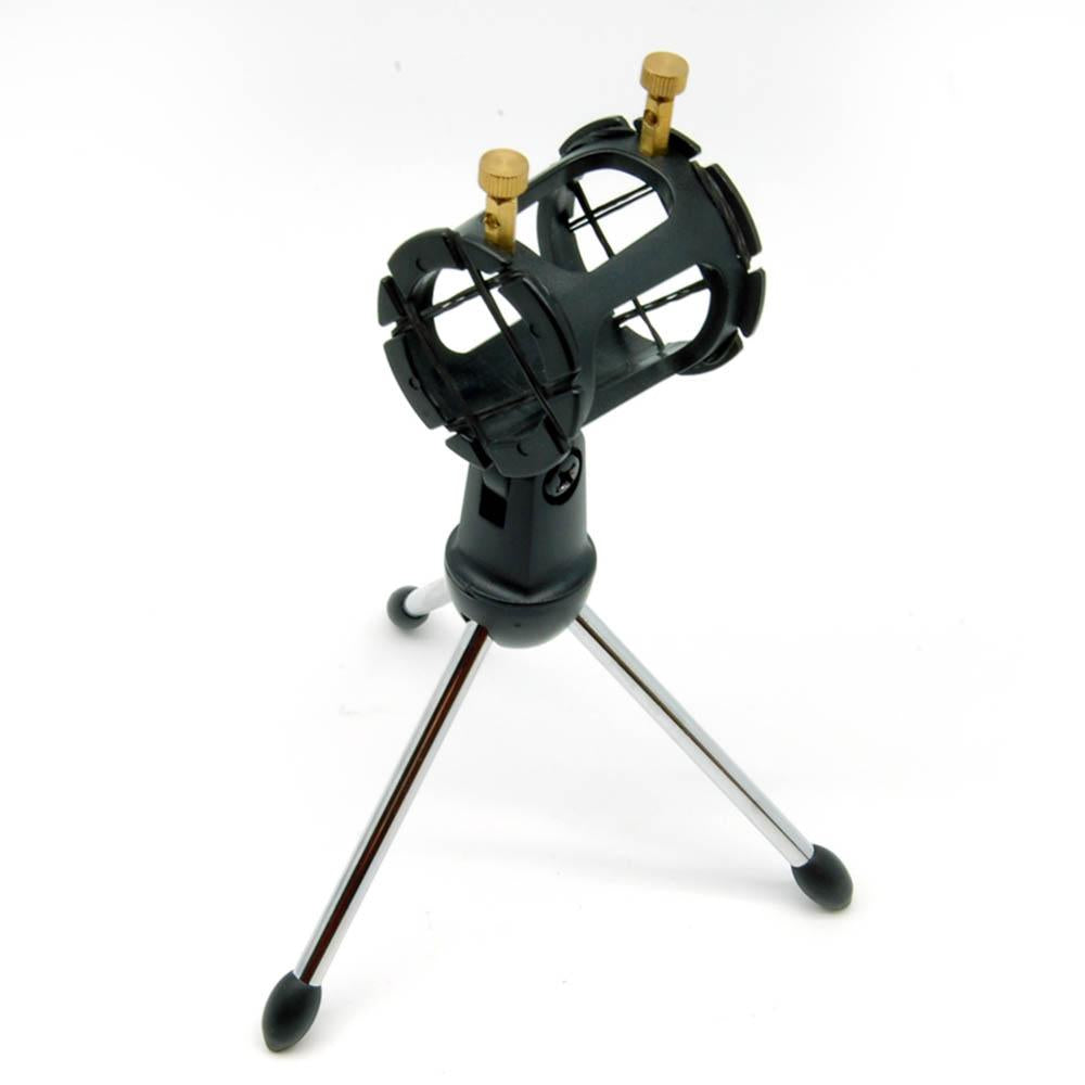 Portable Desktop Microphone Stand MDS-5 With Pop-Filter – Amamax